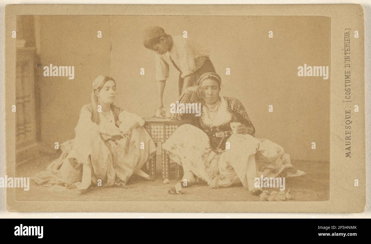 Mauresque Costume D'Interieur. Claude-Joseph Portier (French, 1841 ...