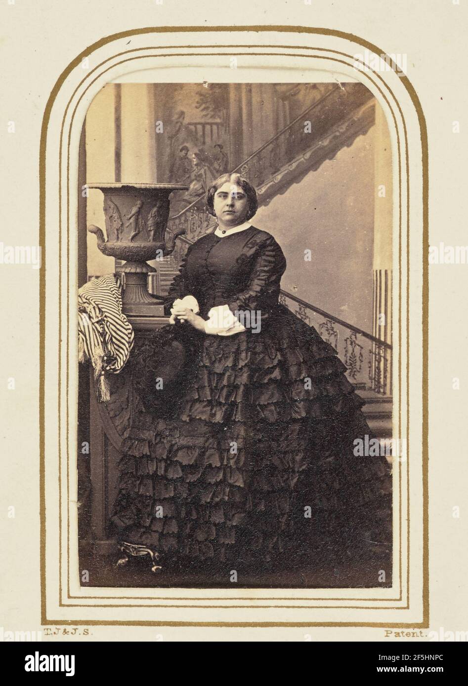Mary, Duchess of Teck (1833 - 1897). Camille Silvy (French, 1834 - 1910 ...