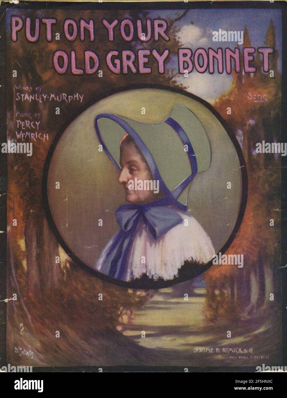 Put on your old grey bonnet Stock Photo - Alamy