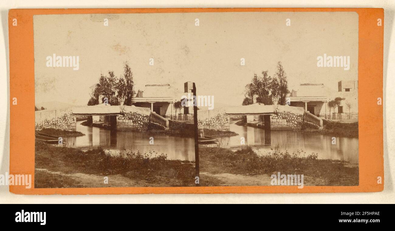 Puente de Jamaica. Julio Michaud (French, active Mexico City, Mexico ...