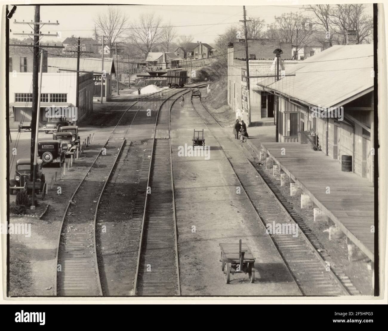 Railroad Station, Edwards, Mississippi. Walker Evans (American, 1903 ...
