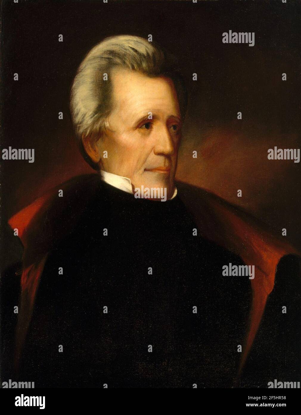 Ralph Eleaser Whiteside Earl - Portrait of Andrew Jackson - B.68.22 ...
