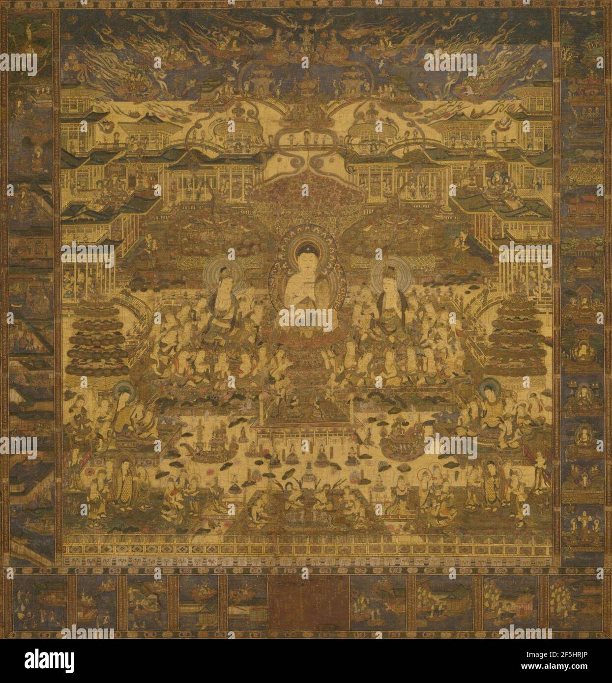 Pure Land Mandala Stock Photo - Alamy