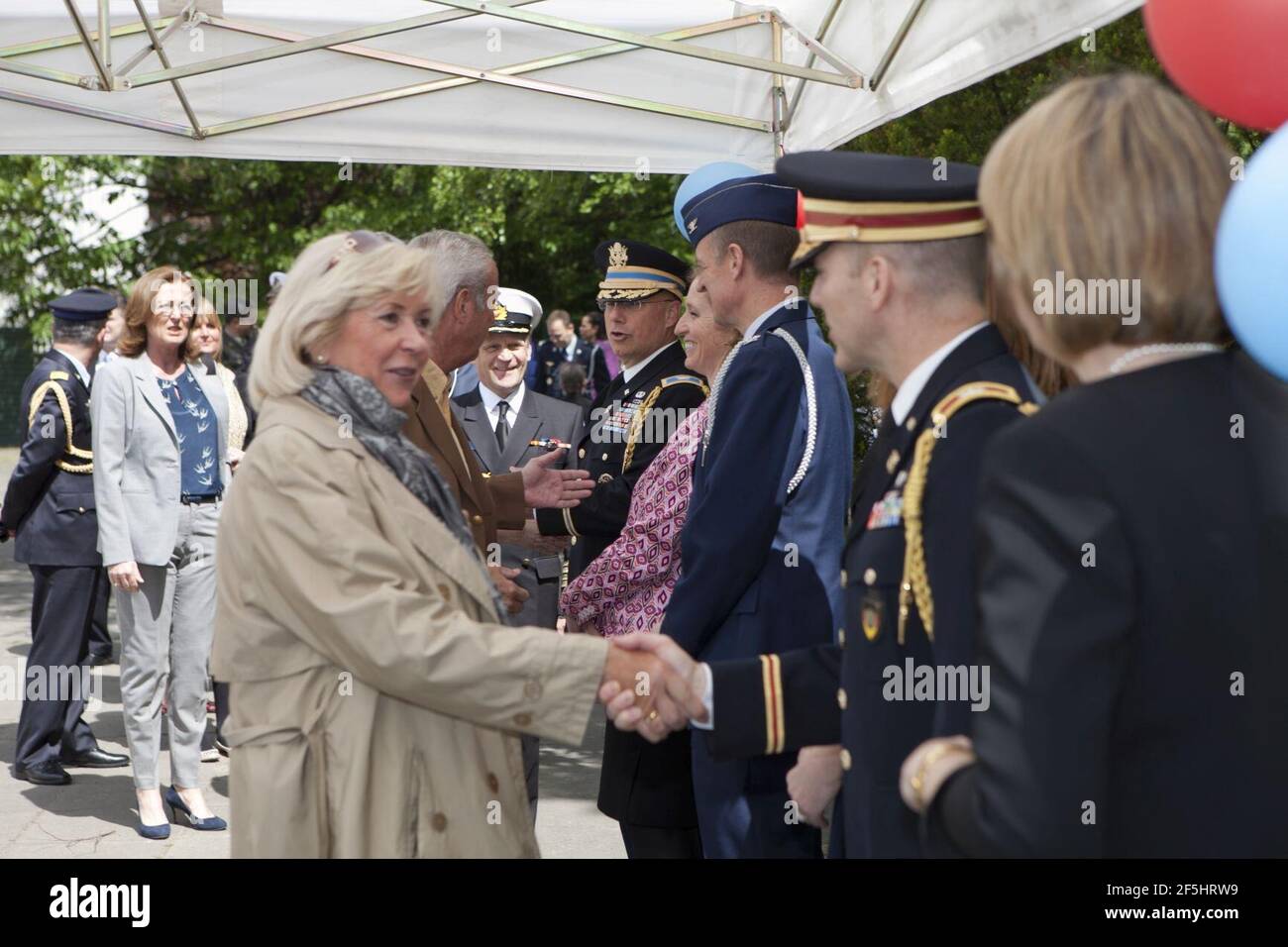 Reception in Honor of Armed Forces Day Stock Photo - Alamy