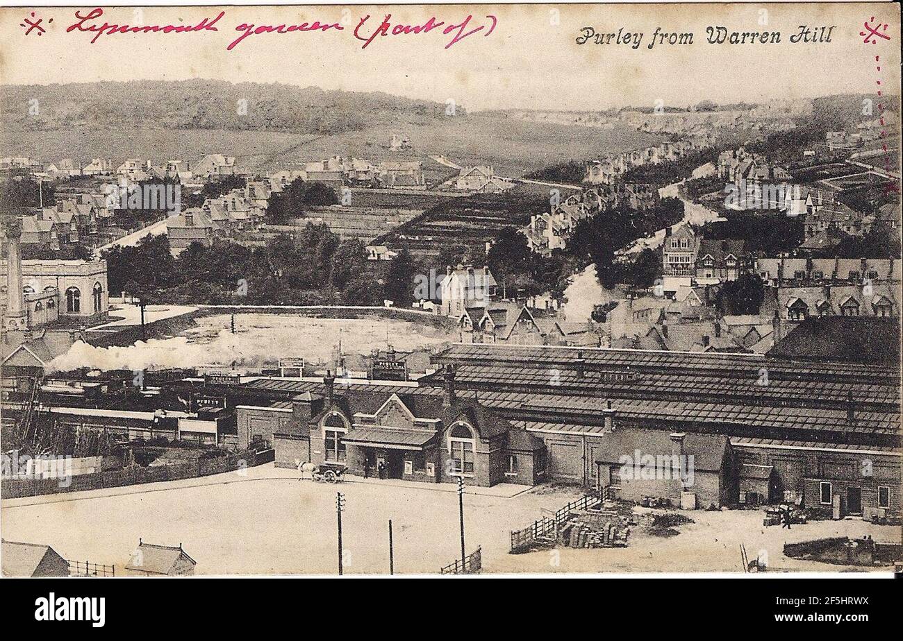 Purley railway station hi-res stock photography and images - Alamy