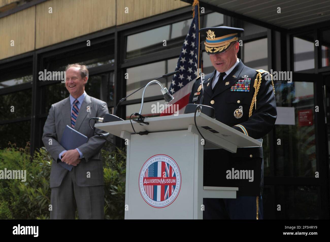 Reception in Honor of Armed Forces Day Stock Photo - Alamy