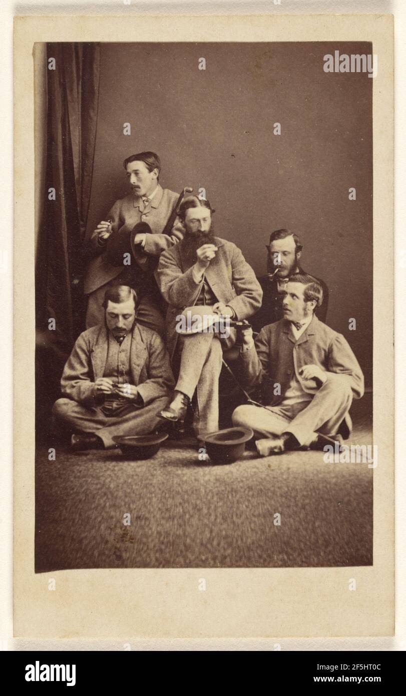 Tom Wharton, Tom Christie, James Tindall - William Hebden, Hiram ...