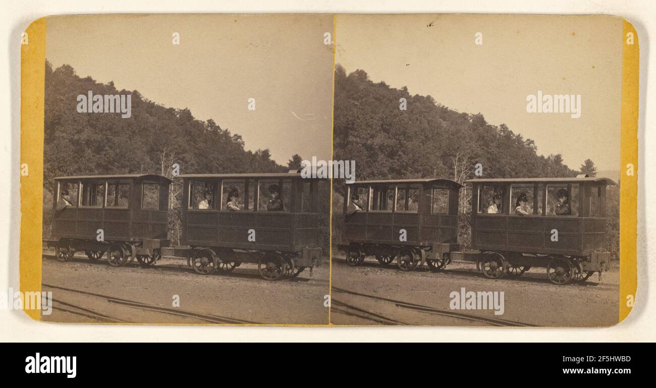 The Start - The Passenger Cars.. M.A. Kleckner (American, active ...