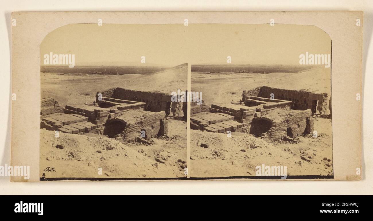 The Plain of Sheba, with new Excavations. Francis Frith (English, 1822 ...
