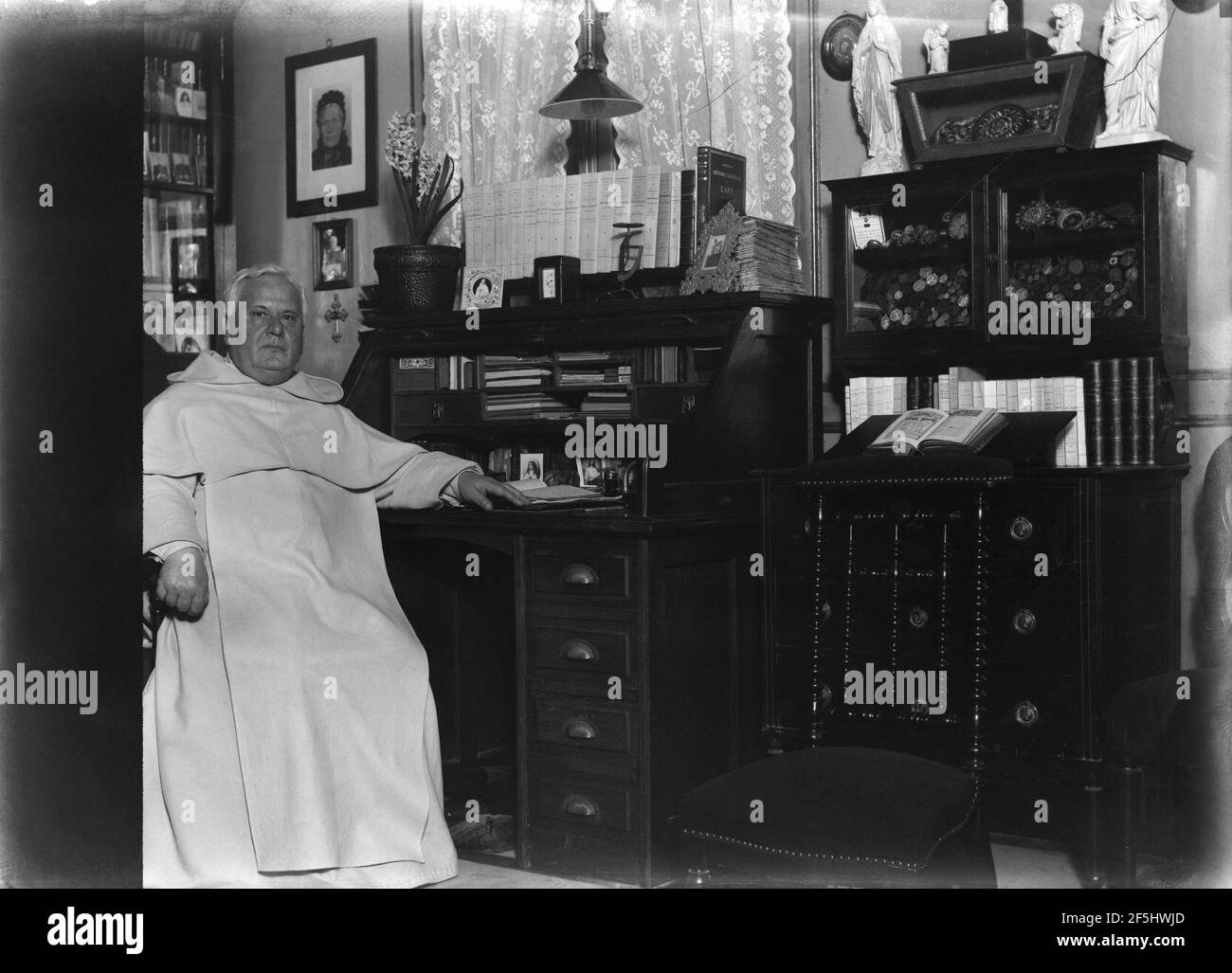 Père Adrien Daubigney, dominicain en 1913 Stock Photo - Alamy