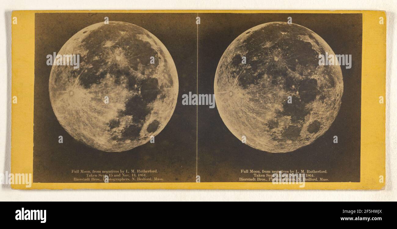 Full Moon, from negatives by L.M. Rutherford. Taken Sept. 15 and Nov ...
