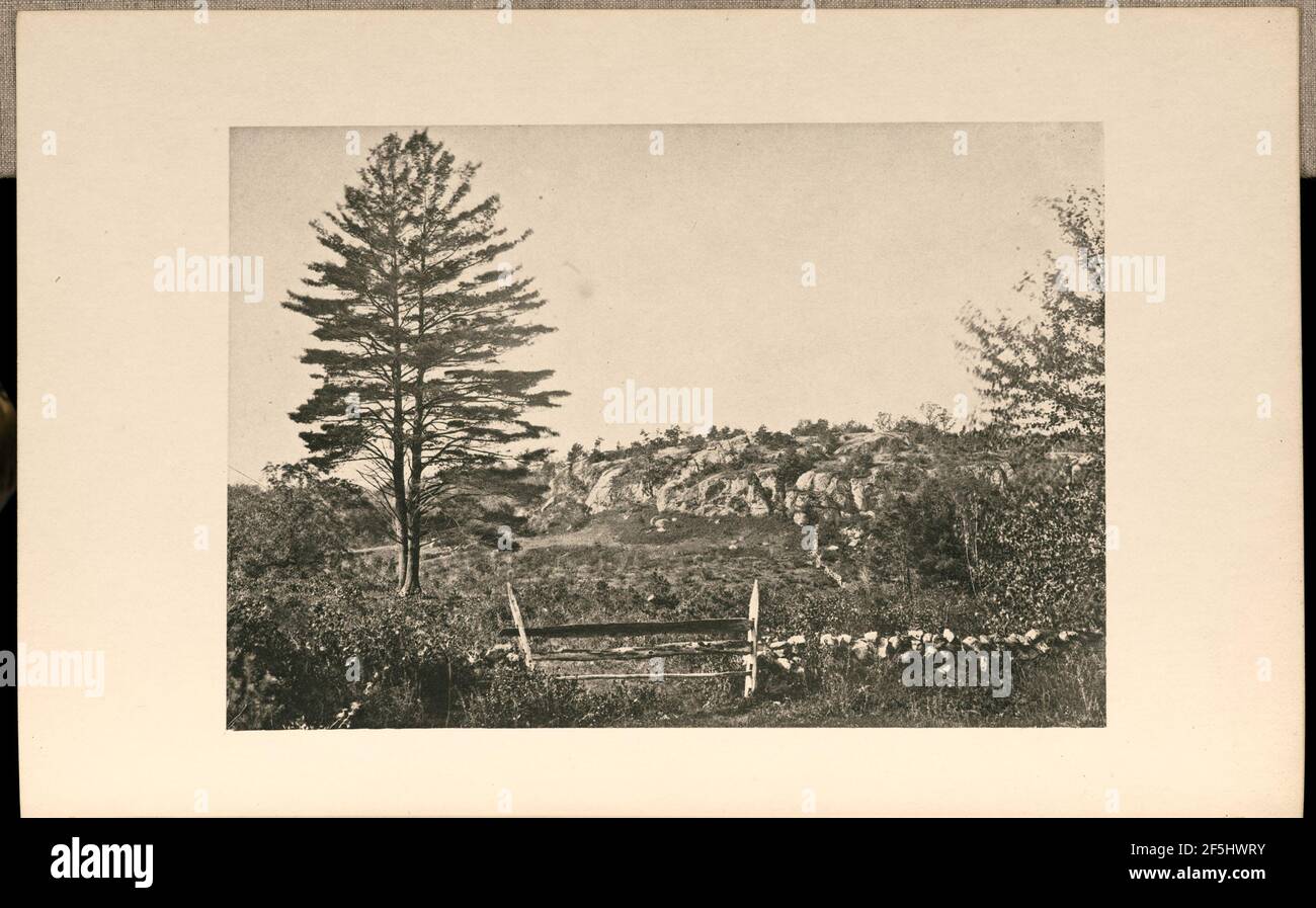 "Den Rock," in Andover, on the Old Salem Turnpike. Wilson Flagg ...