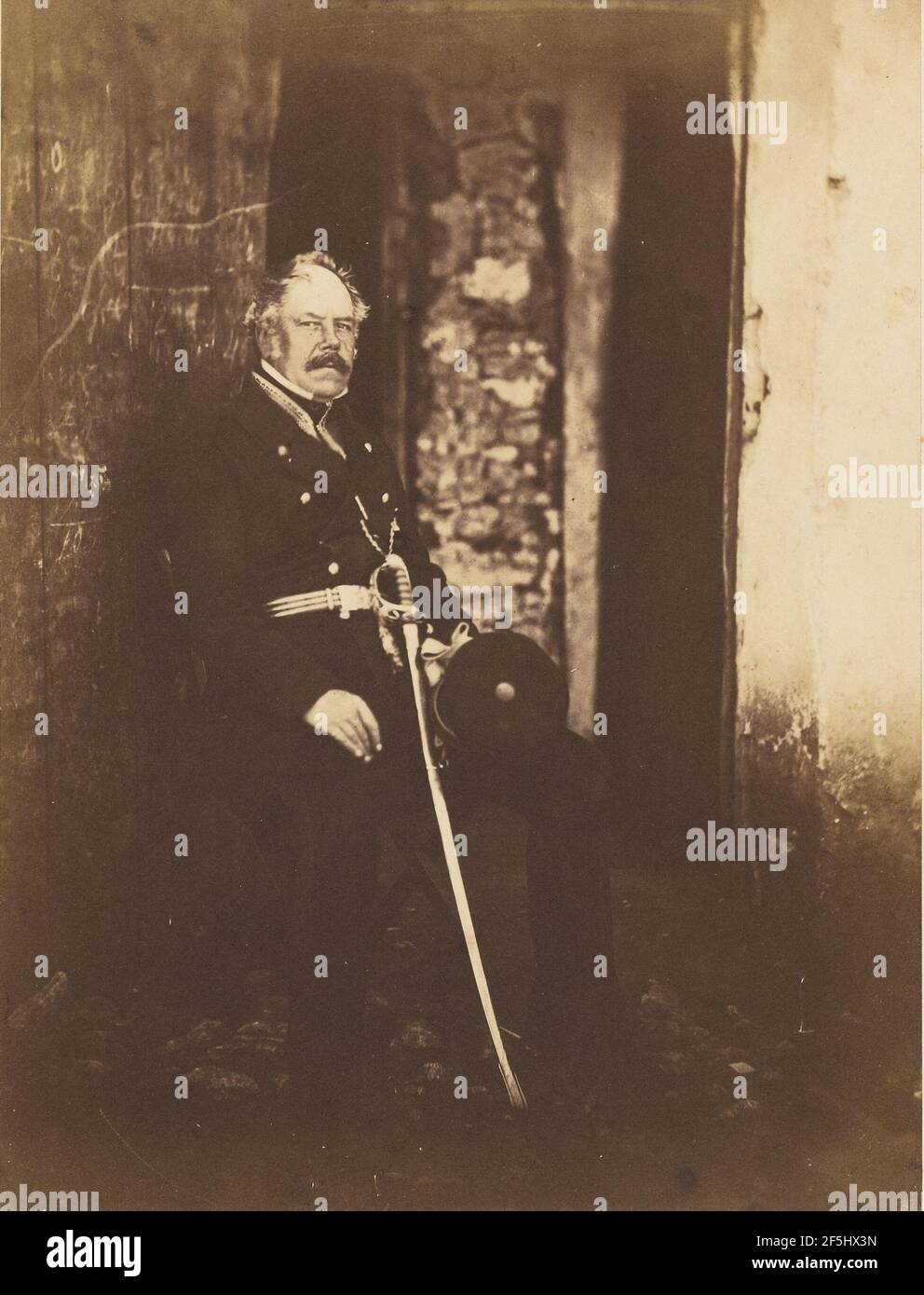 Major General Lockyer. Roger Fenton (English, 1819 - 1869 Stock Photo ...