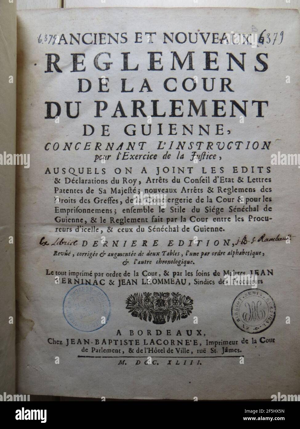 Rambault hi-res stock photography and images - Alamy