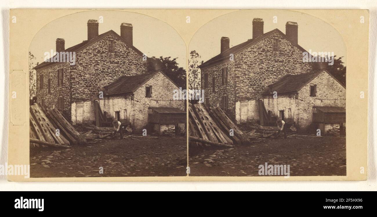 The Residence of Abraham Clarke, one of the Signers of the Declaration ...