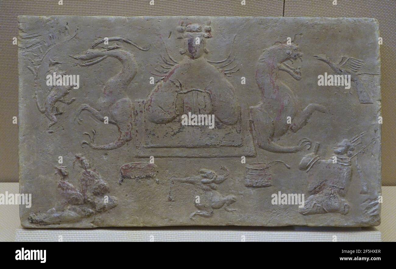 Queen of the West Heaven, China, unearthed at Xinnong, Xindu District ...