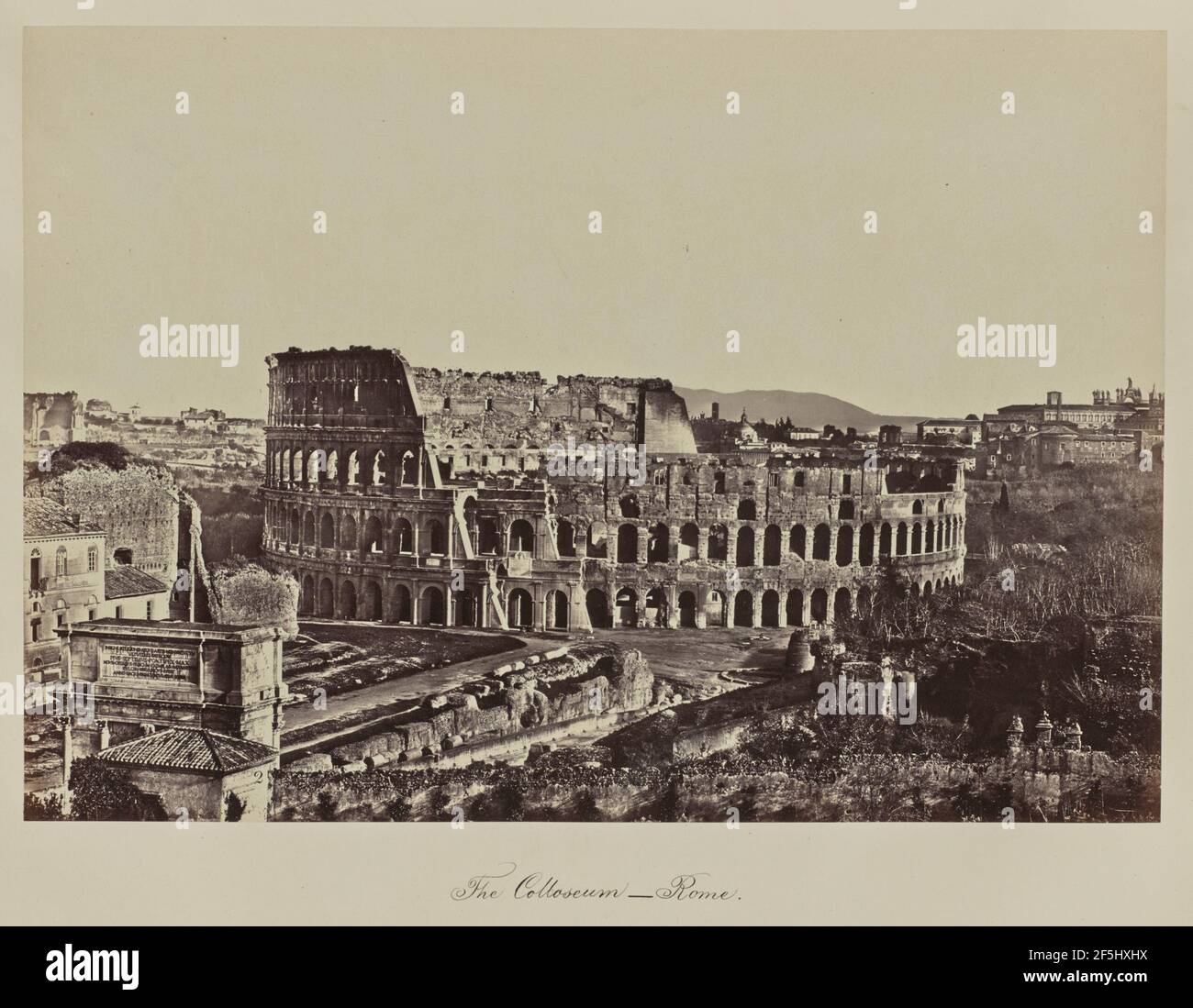 The Colloseum - Rome Stock Photo - Alamy
