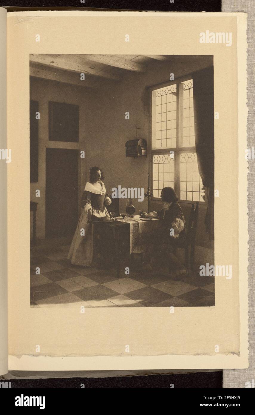 A Flemish Interior Stock Photo - Alamy