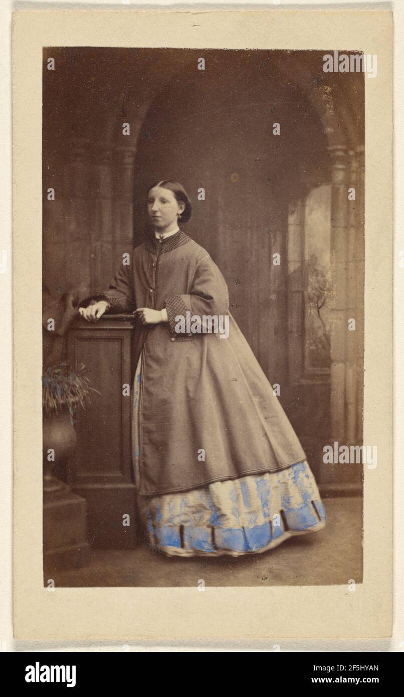 Girl standing at a dais. Ross & Thomson (Scottish, active about 1850s ...