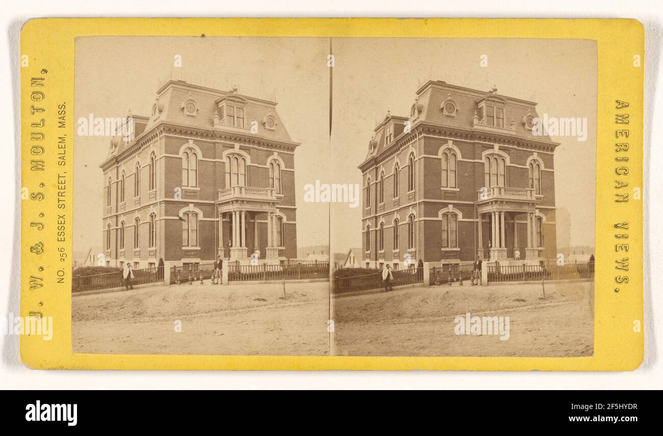 Memorial Hall, Andover, Mass.. Joshua W. Moulton & John S. Moulton ...