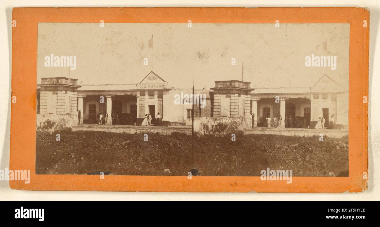 Garita de Belen. Julio Michaud (French, active Mexico City, Mexico ...