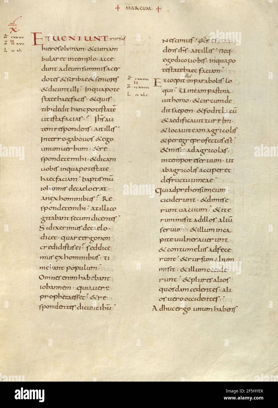Manuscript page fragment hi-res stock photography and images - Alamy