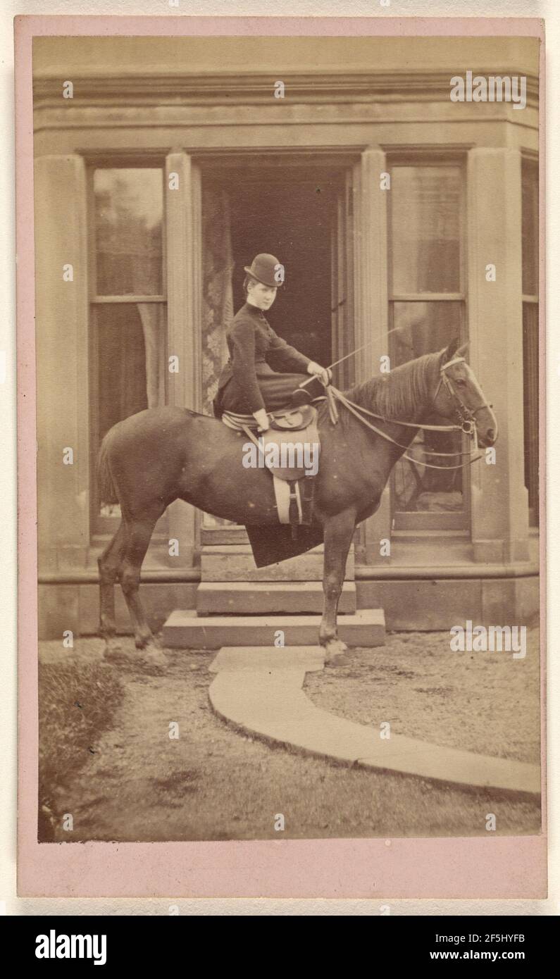 Alice Edith Middleton on "Hecate" Sept. 1877.. J. Henderson (Scottish ...