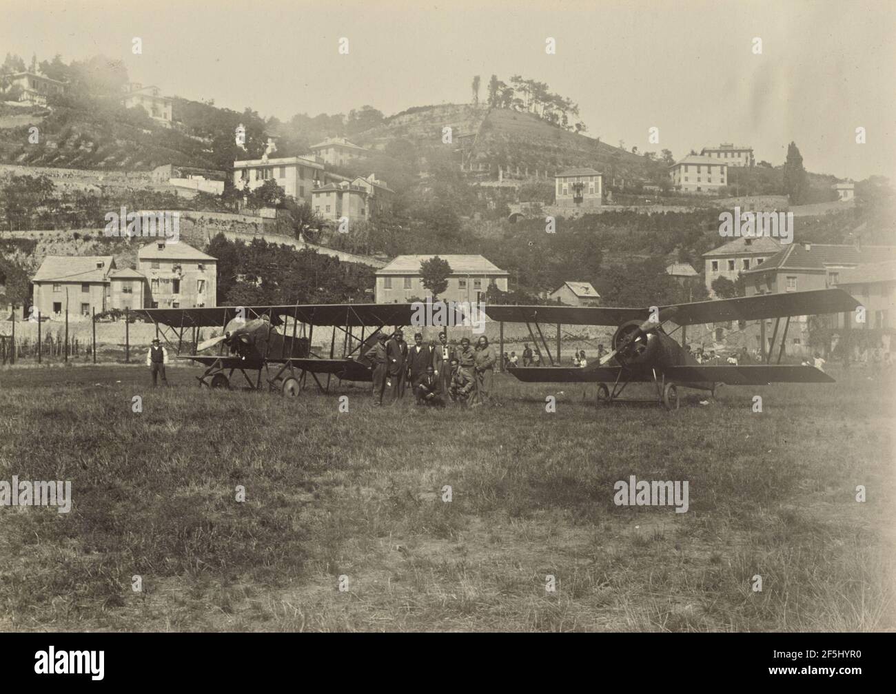 Two airplanes. Fédèle Azari (Italian, 1895 - 1930 Stock Photo - Alamy