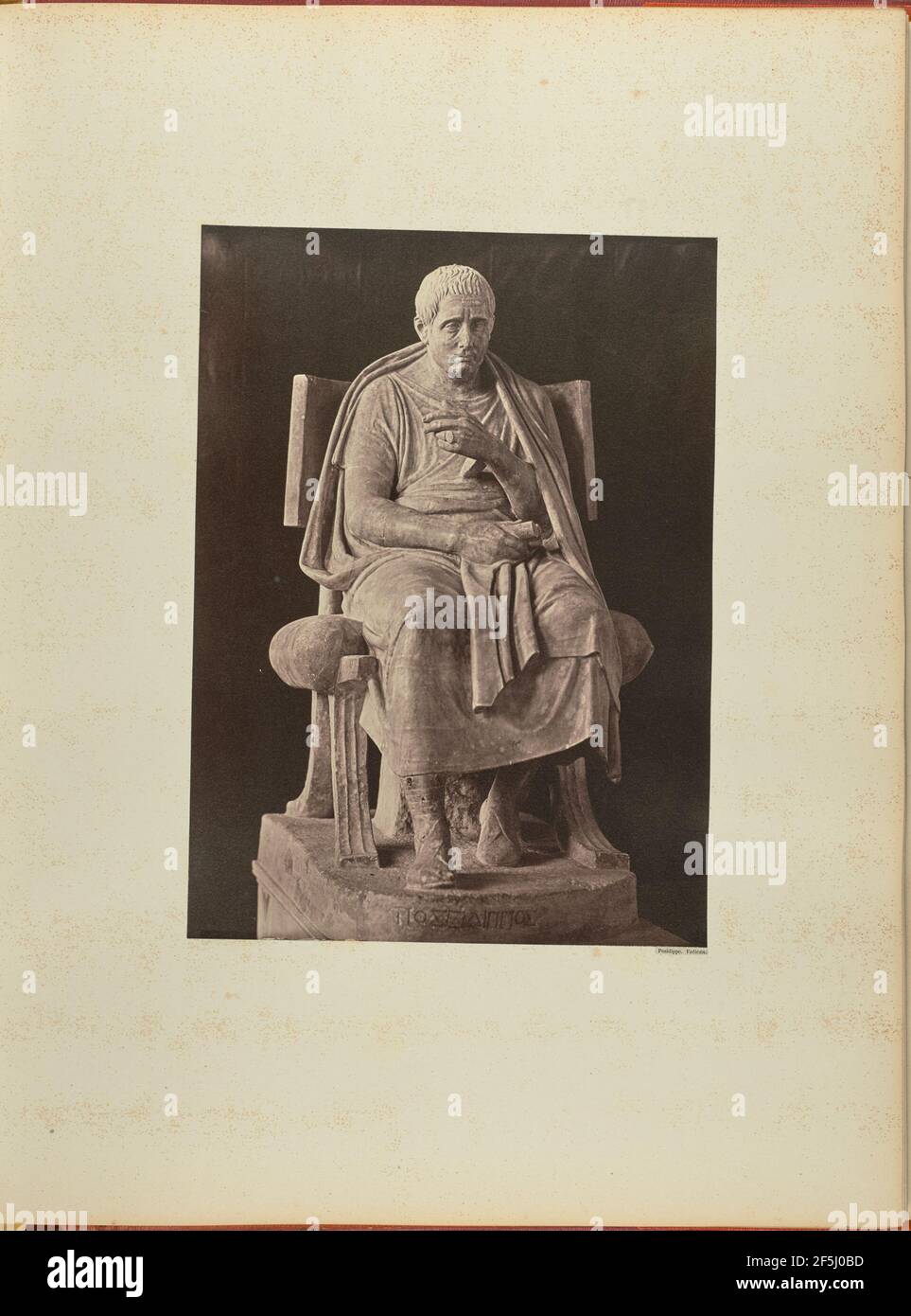 Posidippe. Vatican. Probably James Anderson (British, 1813 - 1877 Stock ...