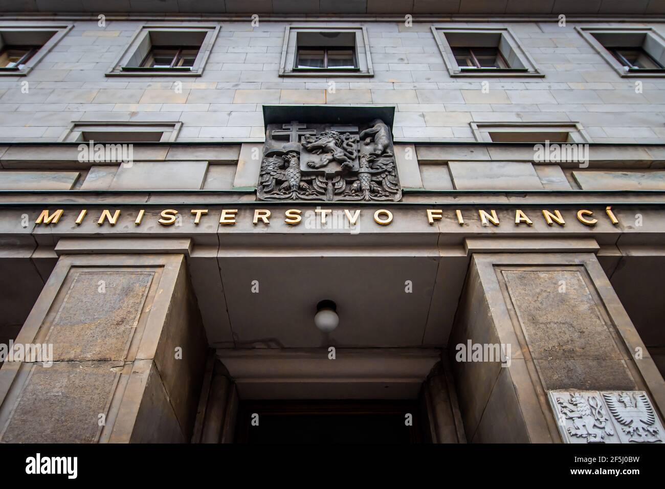 Czech ministry of health building hi-res stock photography and images ...