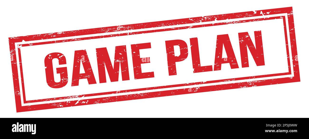 Game plan stamp hi-res stock photography and images - Alamy