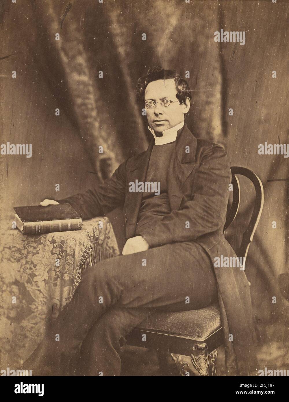 Reverend I. Wright, Principal Chaplain to the Forces.. Roger Fenton ...