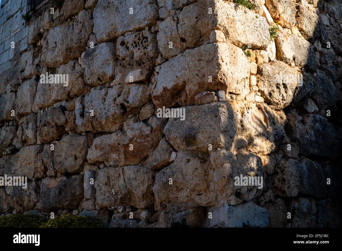 Roman wall of Tarragona, Tarraco, Catalonia, Spain. UNESCO World ...