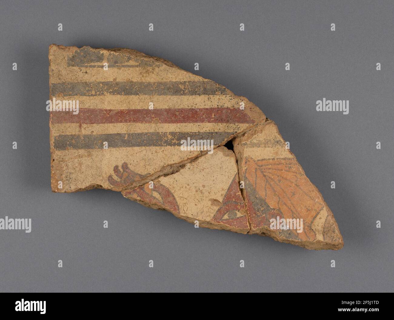 Fragmentary Painted Wall Panel. Unknown Stock Photo - Alamy