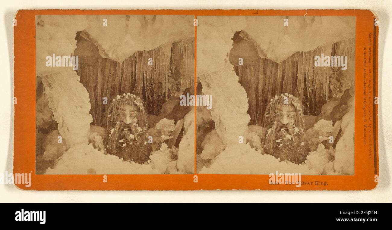 The Winter King.. Benjamin West Kilburn (American, 1827 - 1909 Stock ...