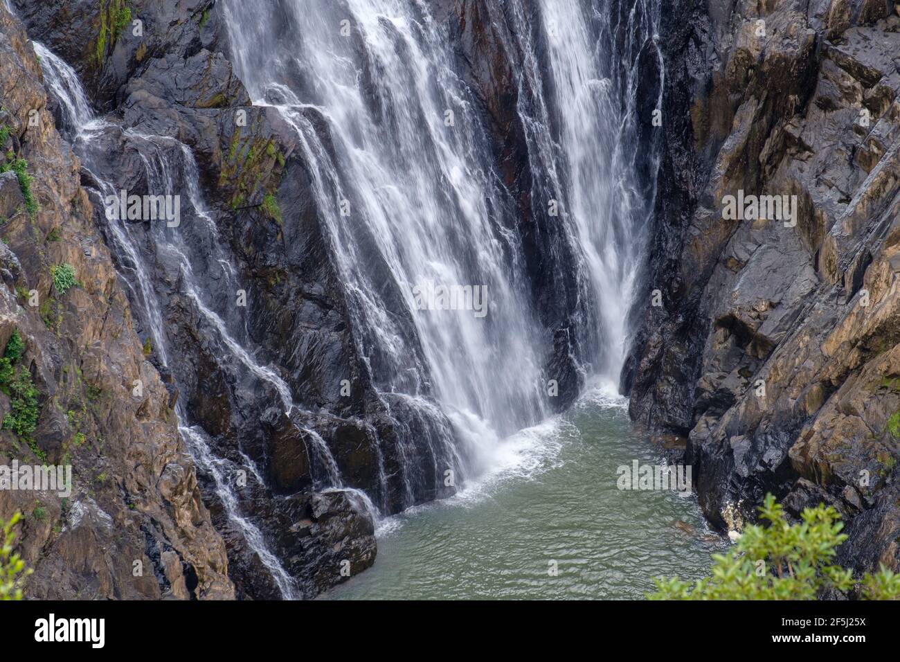 At Kuranda - Barron Falls Stock Photo - Alamy