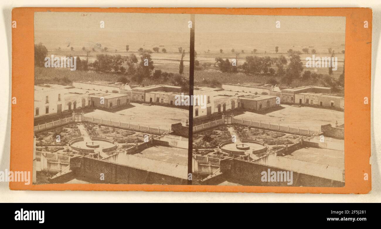 Plaza de Guadalupe. Julio Michaud (French, active Mexico City, Mexico ...