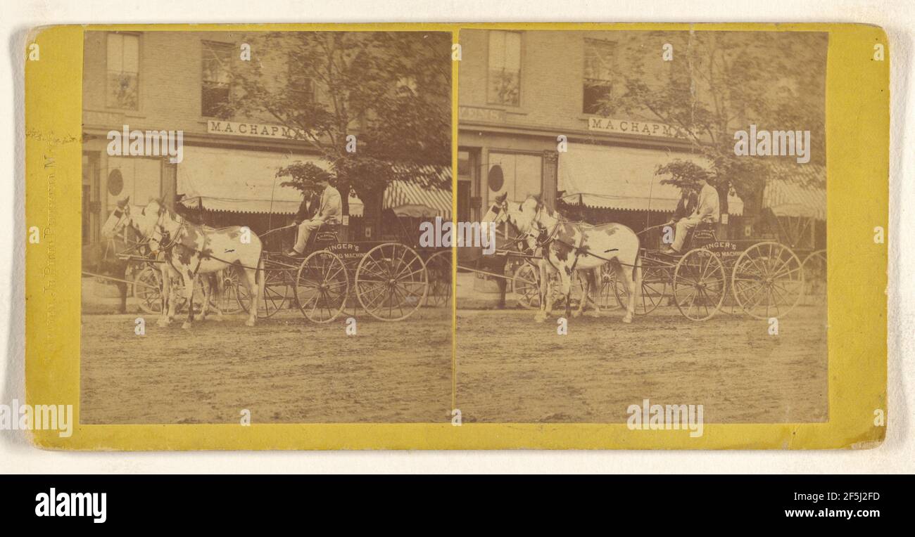 Horse drawn wagon 1800s hi-res stock photography and images - Alamy