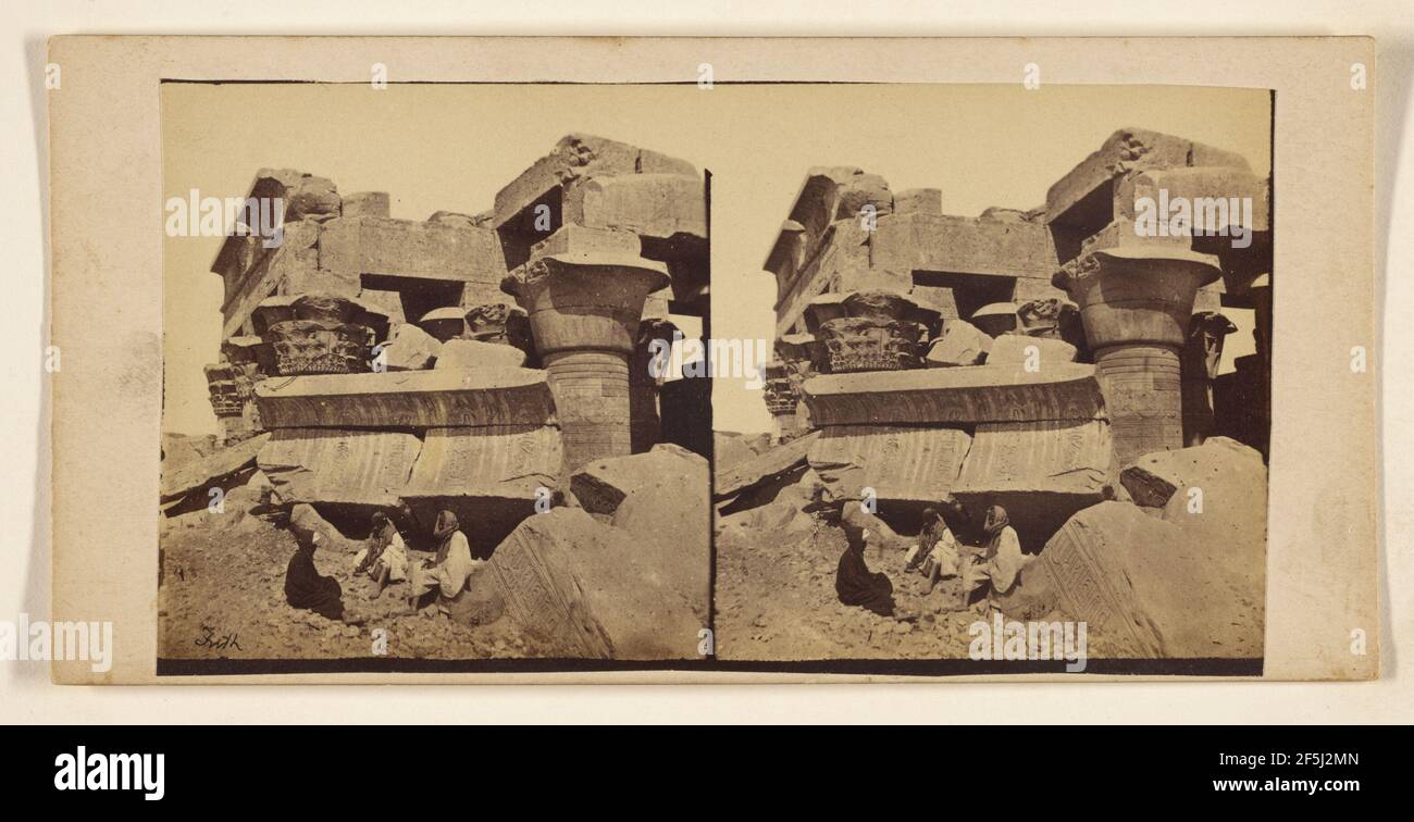 Seomon. Ambos (?). Francis Frith (English, 1822 - 1898 Stock Photo - Alamy