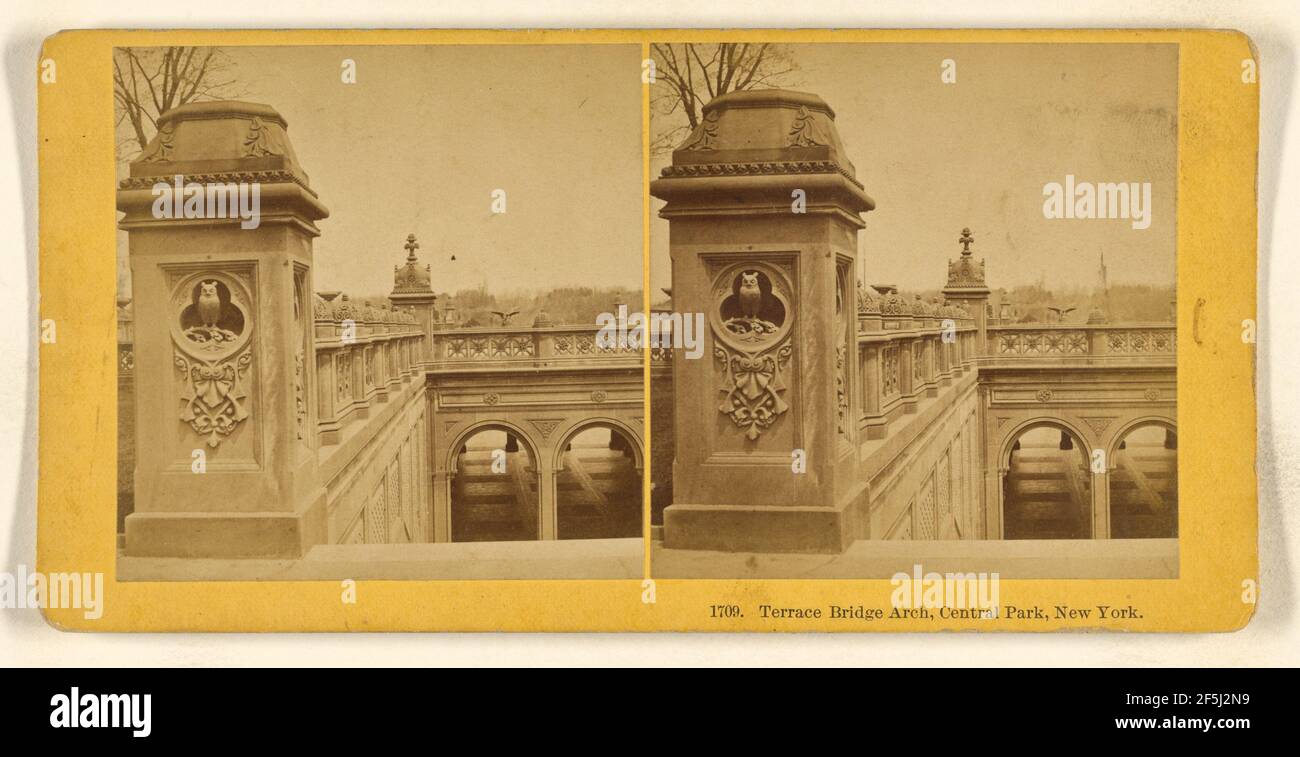 The terrace bridge central park hi-res stock photography and images - Alamy