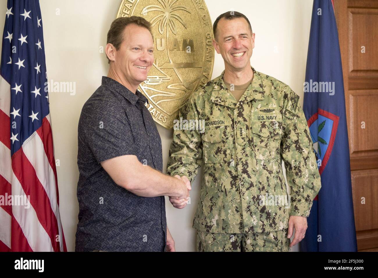 Ray Tenorio and John Richardson 170517 Stock Photo - Alamy