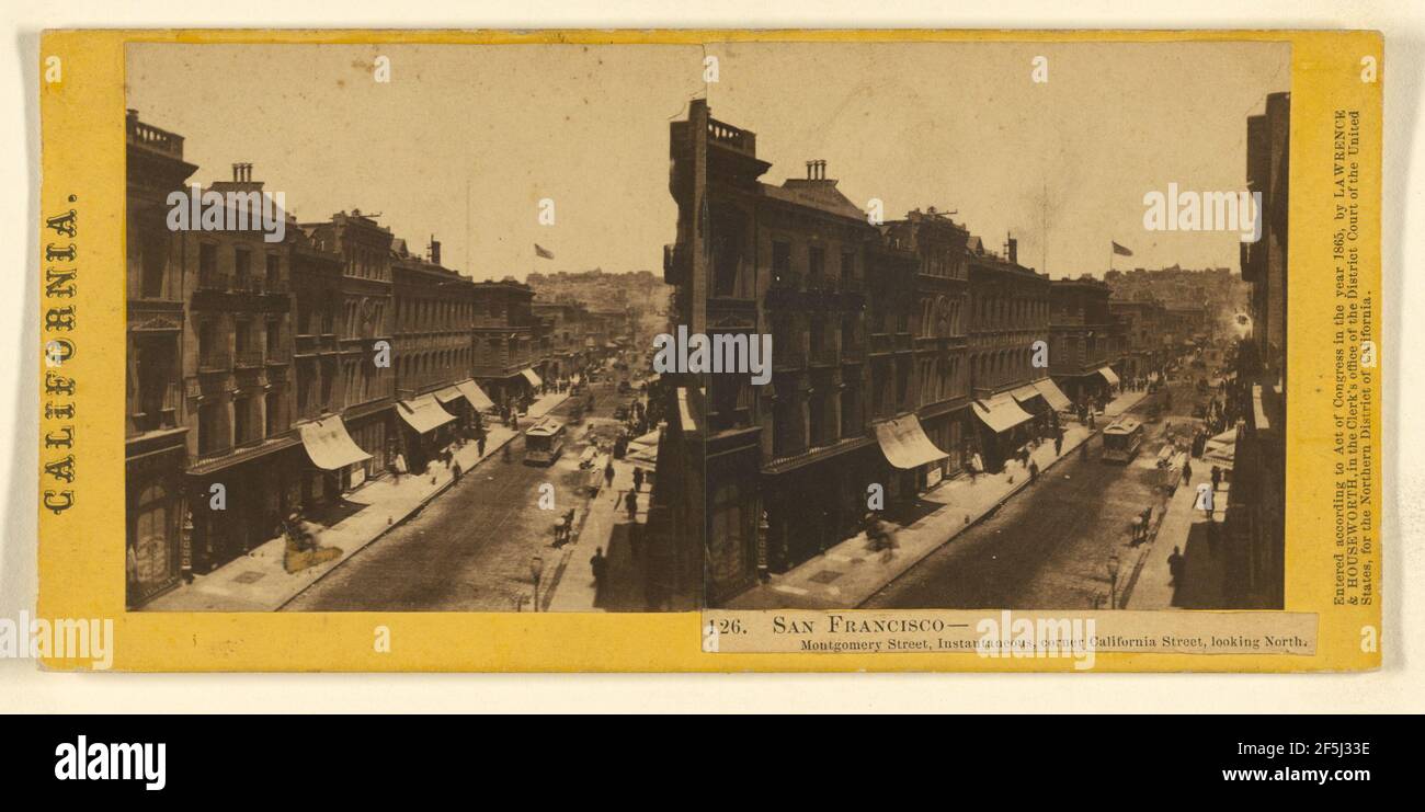 San Francisco - Montgomery Street, Instantaneous, corner California ...