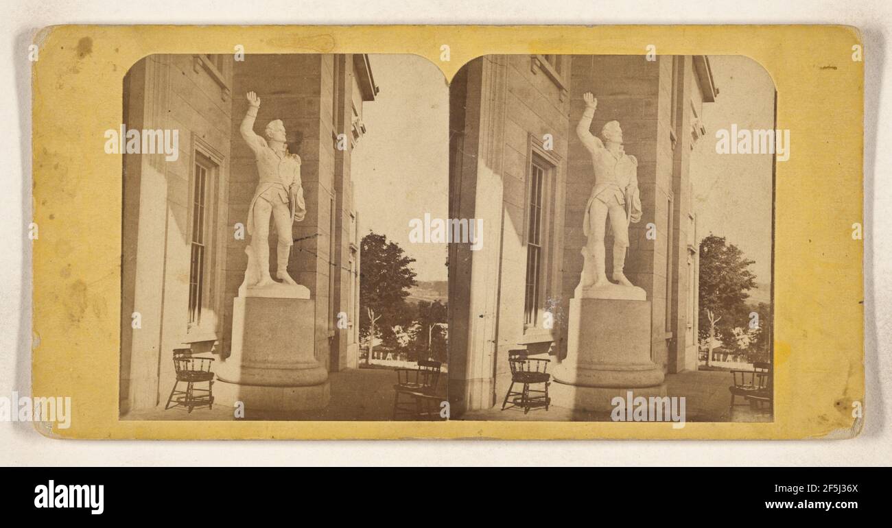 Vermont Scenery. Statue of Ethan Allen. At The State Capitol.. Frank F ...