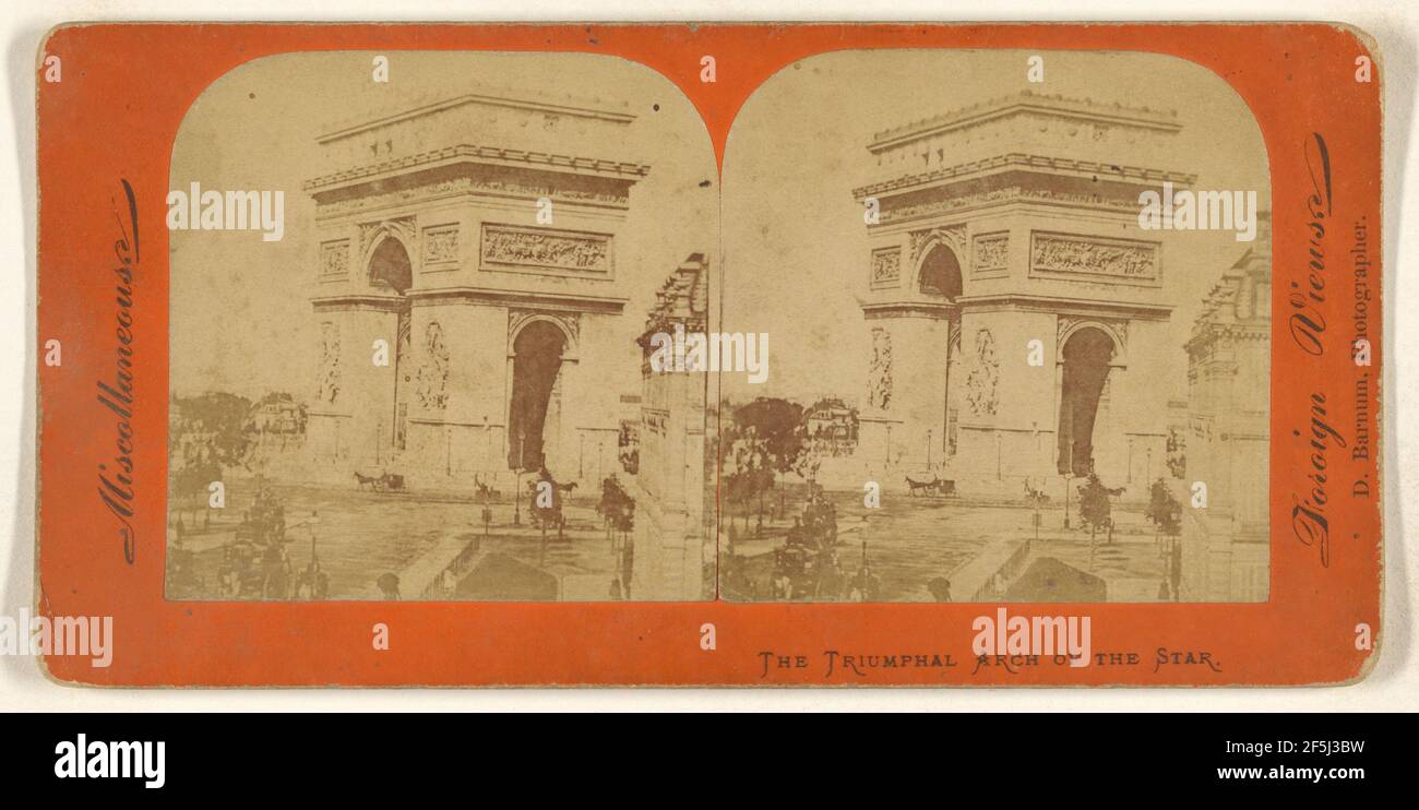 The Triumphal Arch of the Star. Deloss Barnum (American, 1825 - 1873 ...