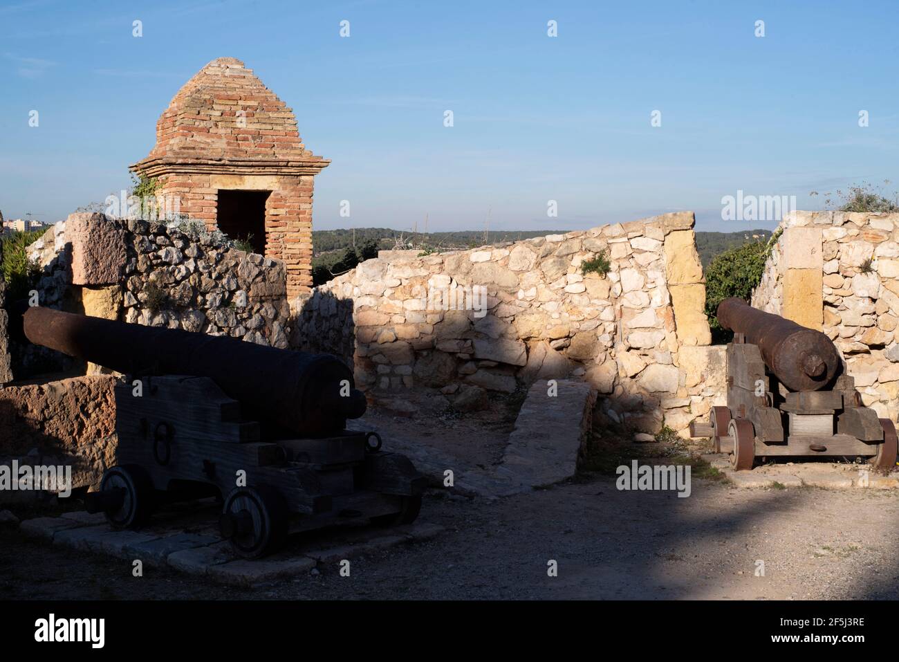 Roman wall of Tarragona, Tarraco, Catalonia, Spain. UNESCO World ...