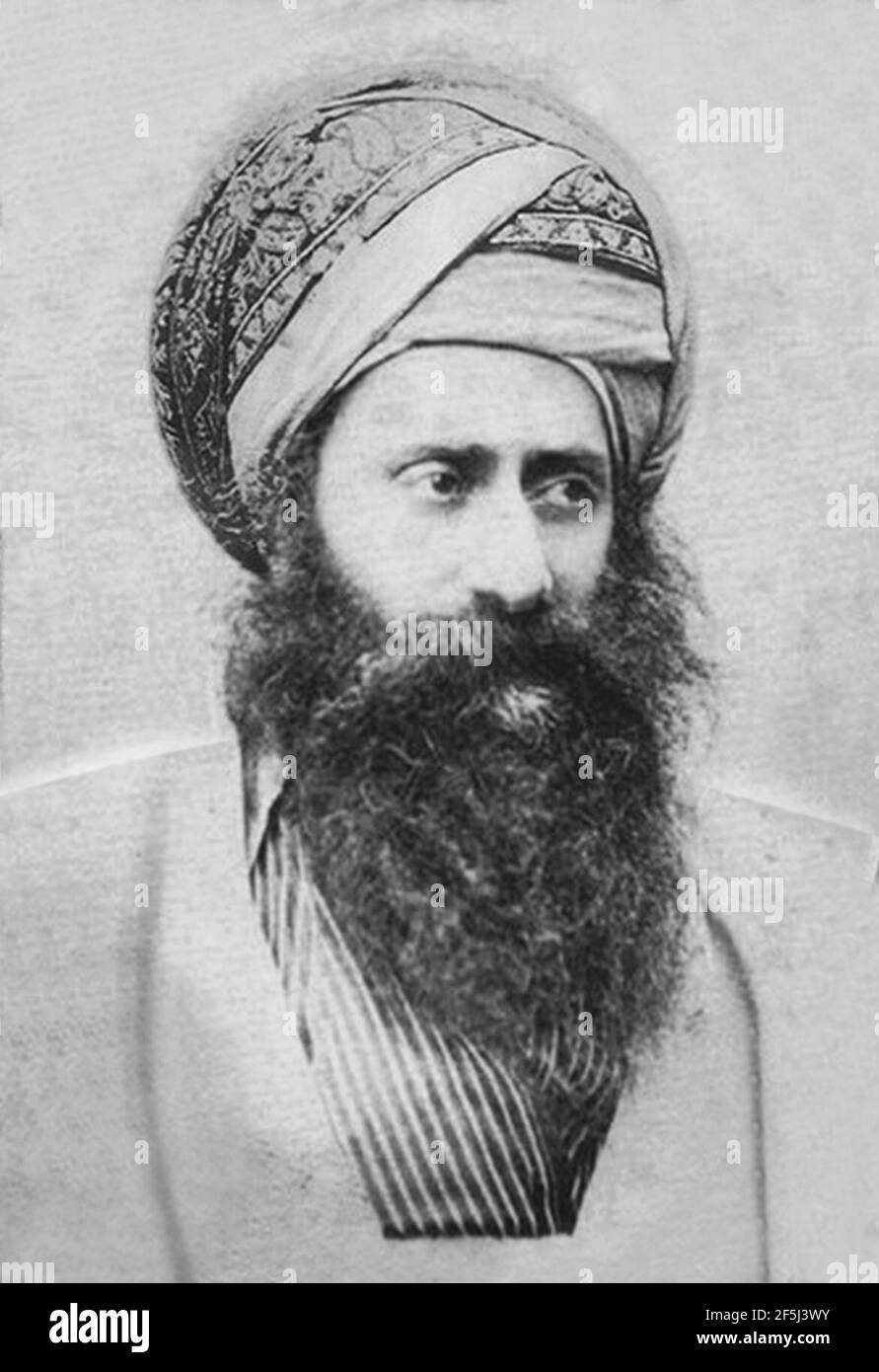 Rabbi Yosef Haim Stock Photo - Alamy