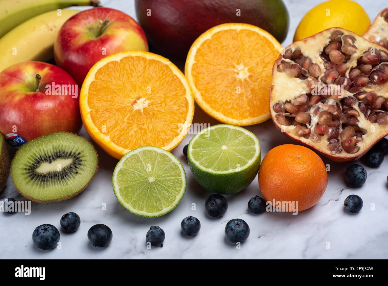 variety of fresh fruits Stock Photo - Alamy