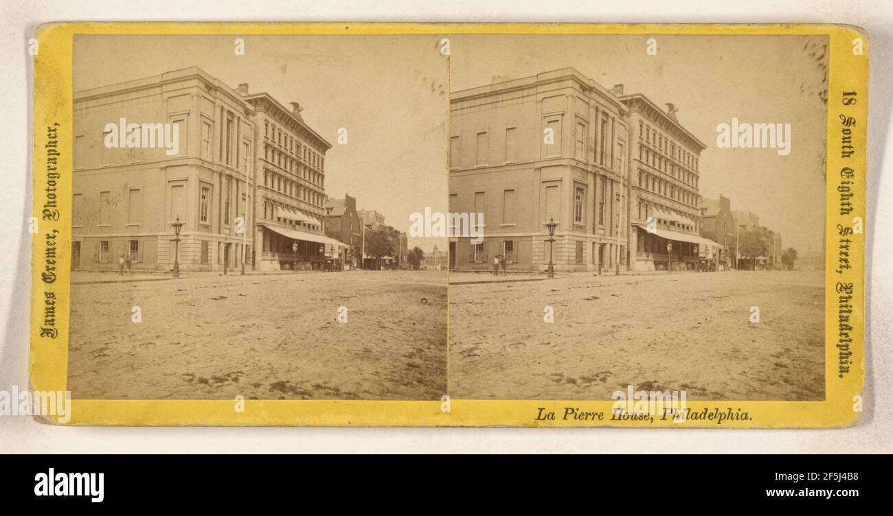 La Pierre House, Philadelphia.. James Cremer (British, 1821 - 1893 ...