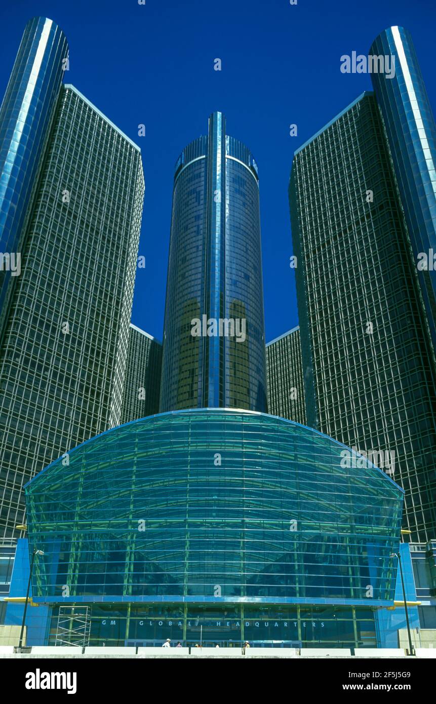 2003 HISTORICAL GM RENAISSANCE CENTER TOWERS (©JOHN PORTMAN 1977 ...
