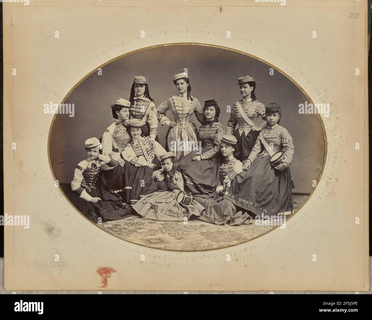 Military Booth group. Churchill & Denison Stock Photo - Alamy